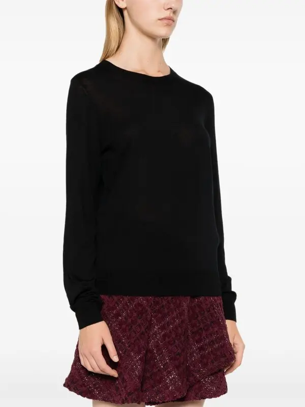 P.a.r.o.s.h Fine-knit Jumper - Black