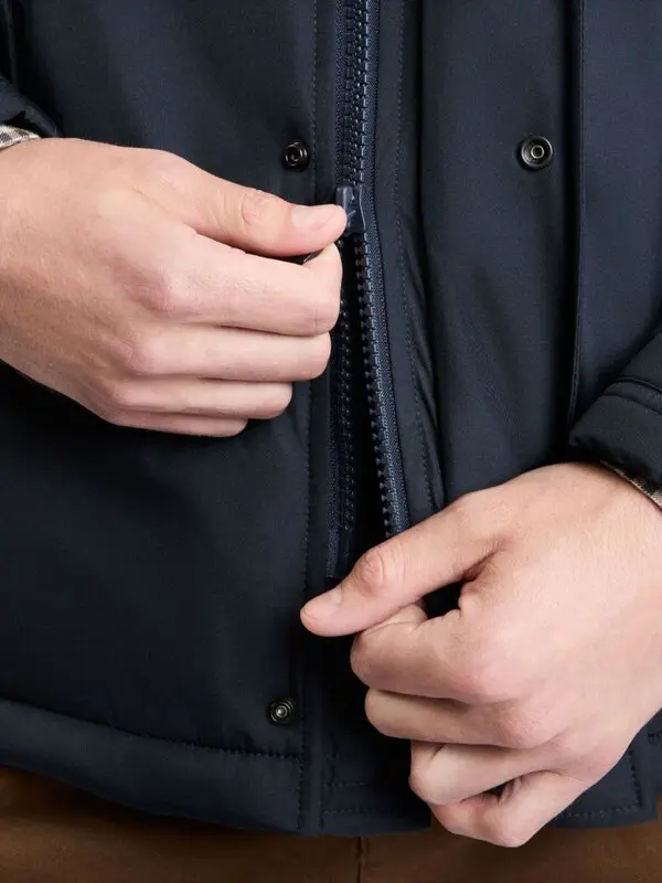 FAY Double-front Caban Jacket - Blue