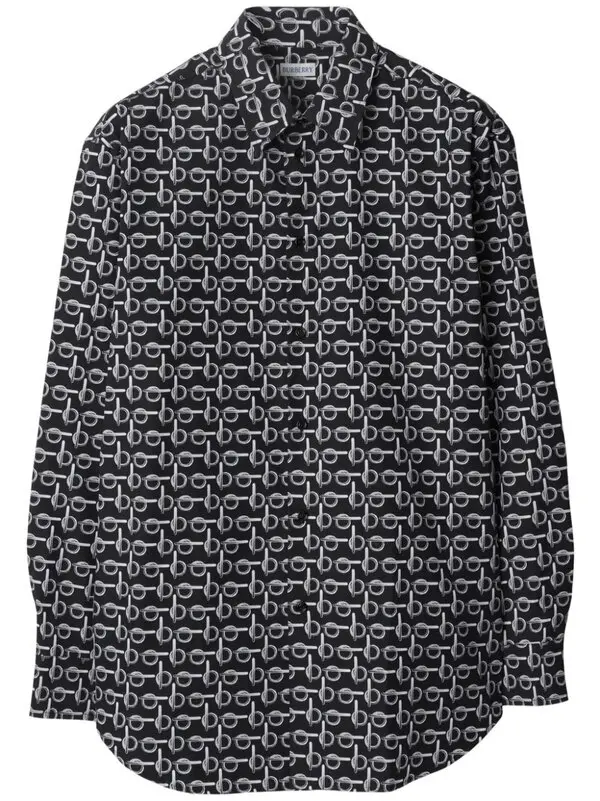 Burberry B Cotton Shirt
