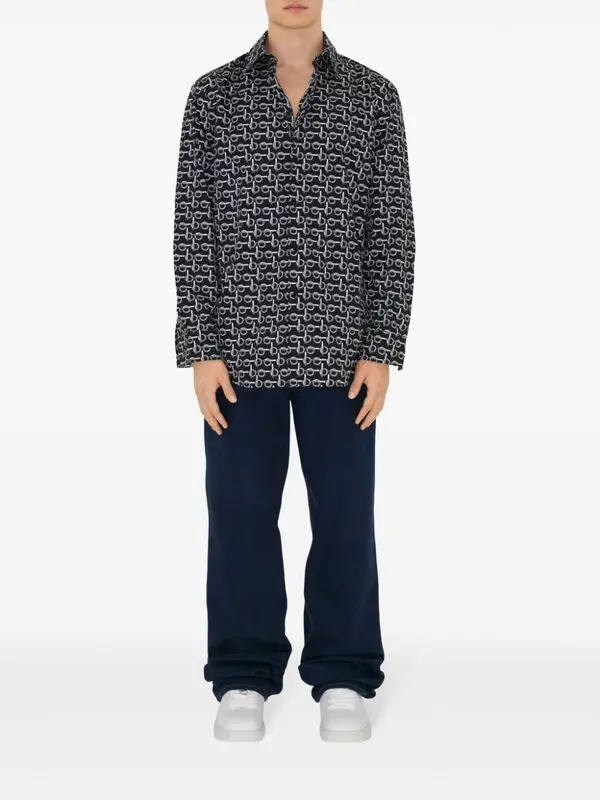 Burberry B Cotton Shirt