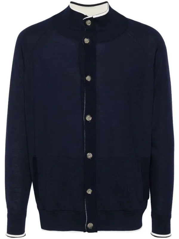 Kiton Reversible Cardigan