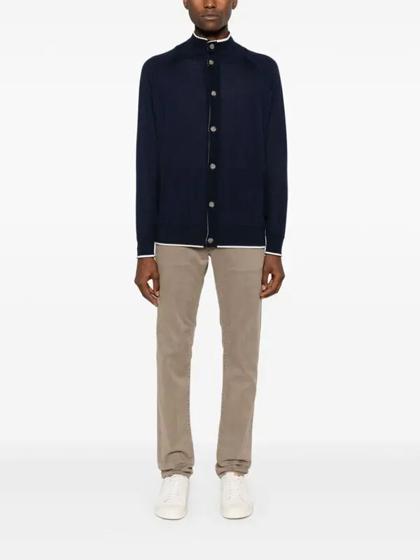 Kiton Reversible Cardigan