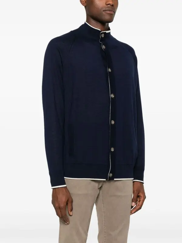 Kiton Reversible Cardigan