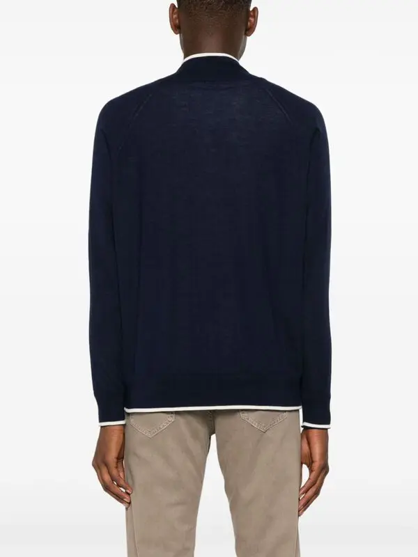Kiton Reversible Cardigan