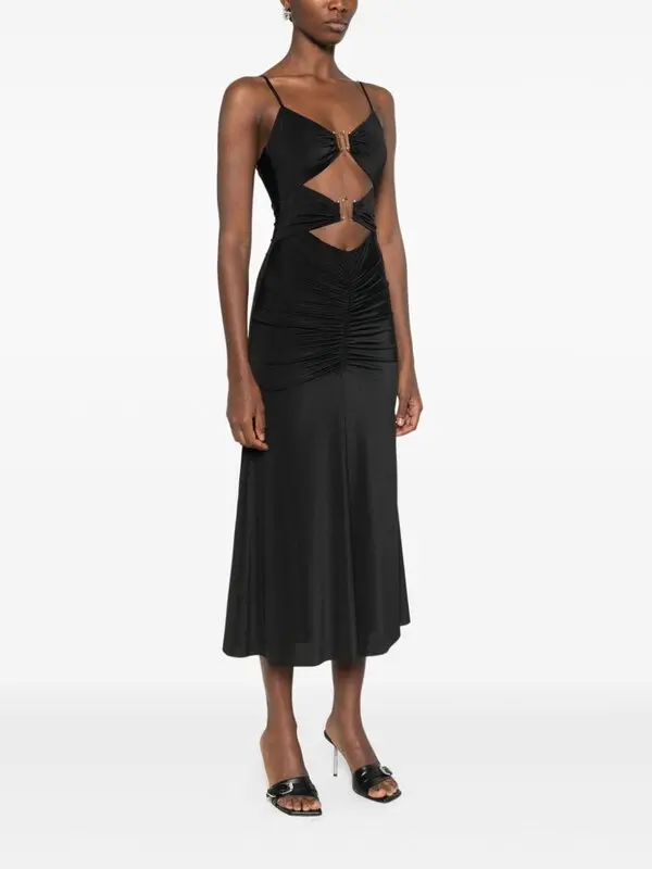 NISSA Nissi Cut-out Midi Dress