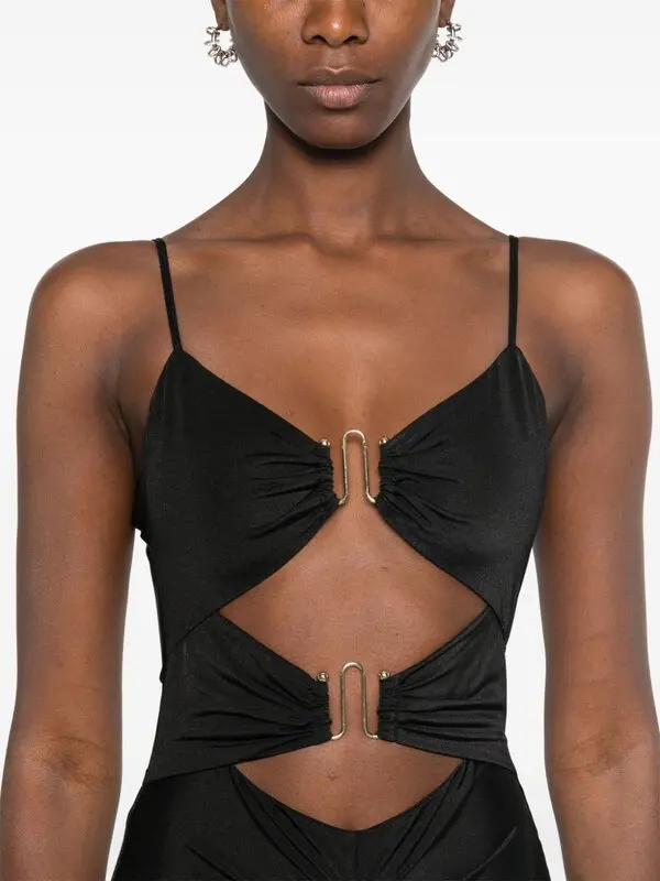 NISSA Nissi Cut-out Midi Dress