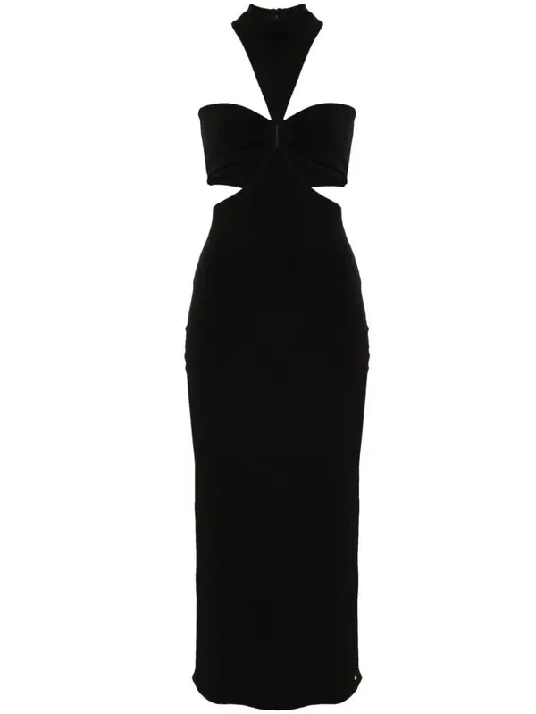 NISSA Cut-out Midi Dress