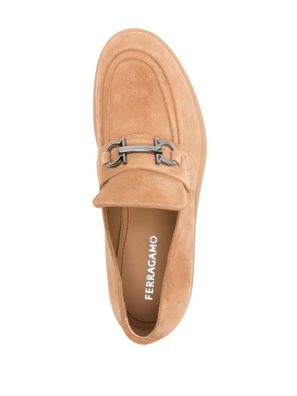 FERRAGAMO Gancini Ornament Loafers