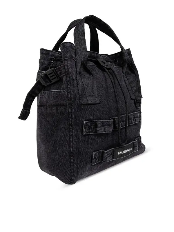 Balenciaga Small Army Tote Bag - Black | Editorialist