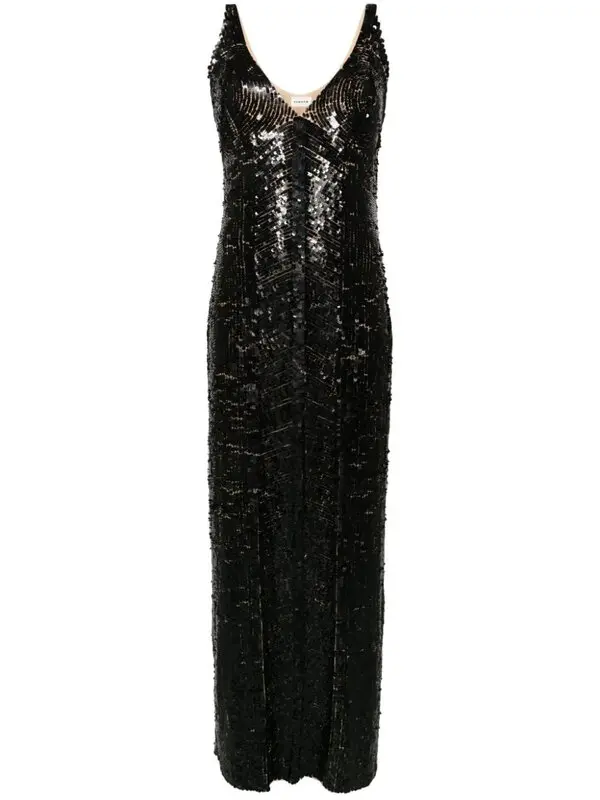 P.a.r.o.s.h Sequinned Maxi Dress