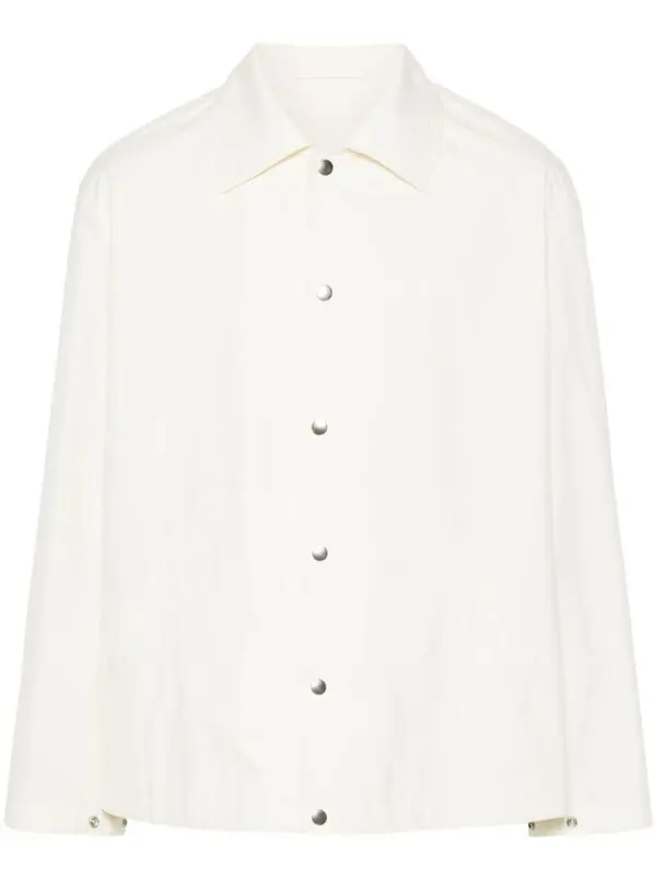 JIL SANDER Logo-print Jacket - Neutrals