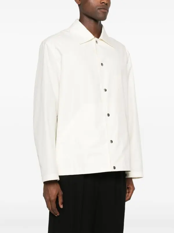 JIL SANDER Logo-print Jacket - Neutrals