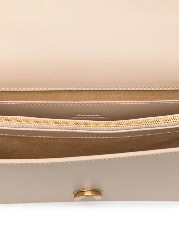 Pinko Classic Love Shoulder Bag - Neutrals