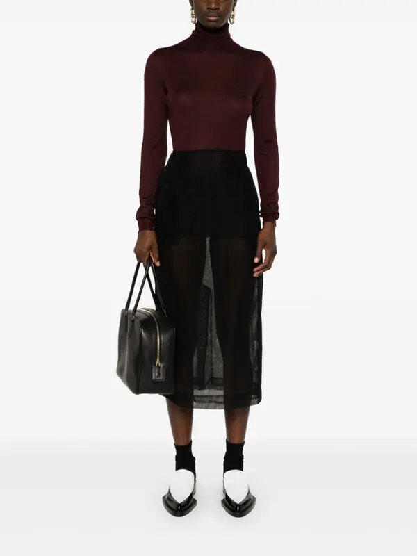 Fabiana Filippi Roll-neck Sweater - Red