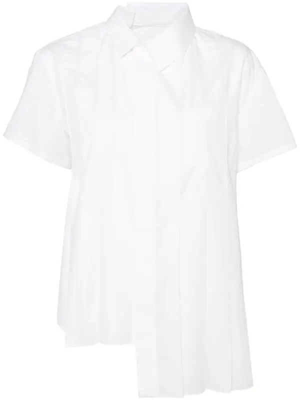 Sacai Asymmetric Cotton Shirt