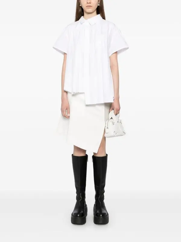 Sacai Asymmetric Cotton Shirt