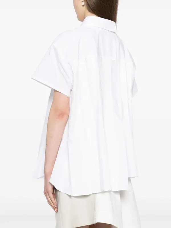 Sacai Asymmetric Cotton Shirt