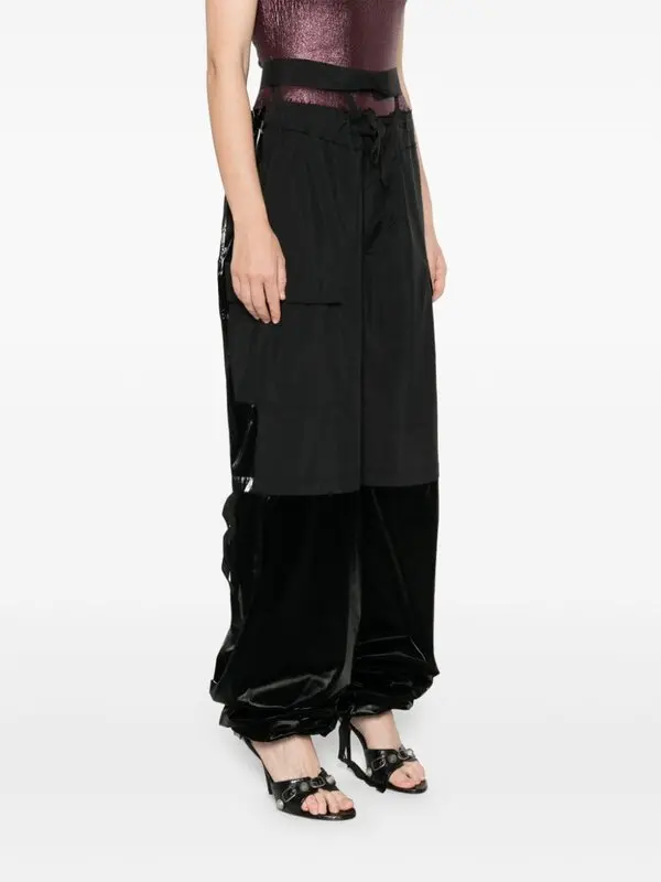 Ottolinger Raw-cut Finish Trousers - Black