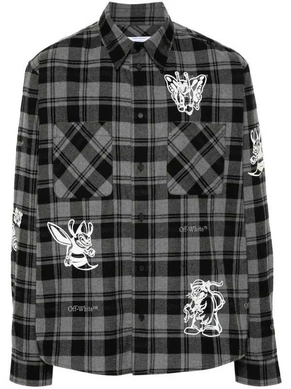 Off-White Character Check Shirt