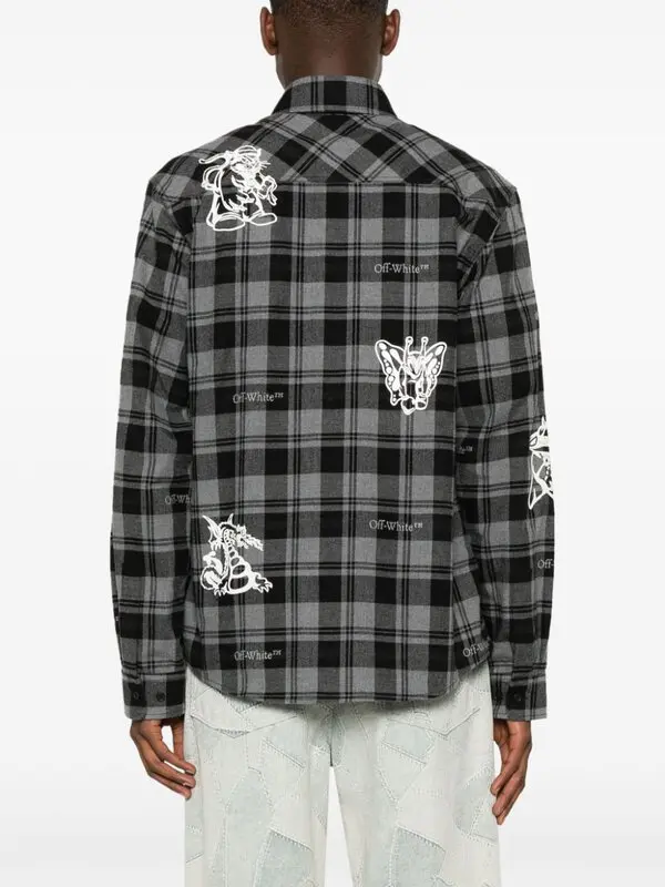 Off-White Character Check Shirt