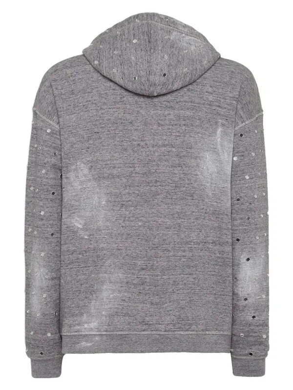 Dsquared2 Zip-up Cotton Hoodie