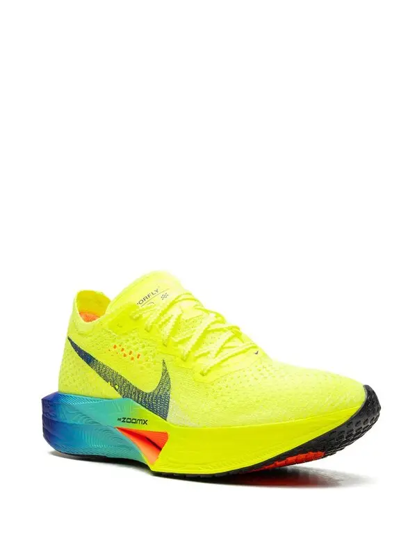 Nike Zoomx Vaporfly Next% 3 Scream Green Sneakers - Yellow