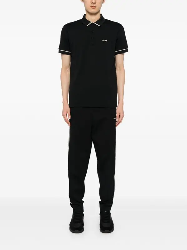 BOSS Interlock-weave Polo Shirt
