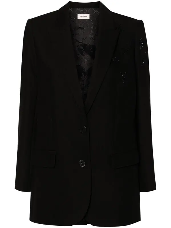 Zadig&Voltaire Rhinestone-embellished Blazer