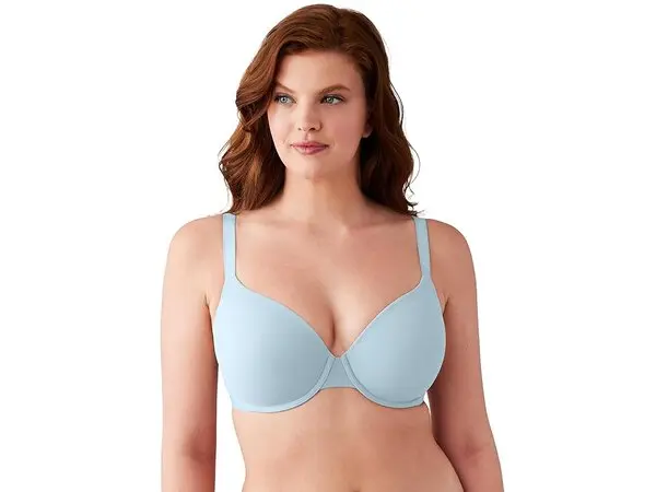 Wacoal Shallow Top Shape Revelation T-shirt Bra Underwear Winter Sky - Blue