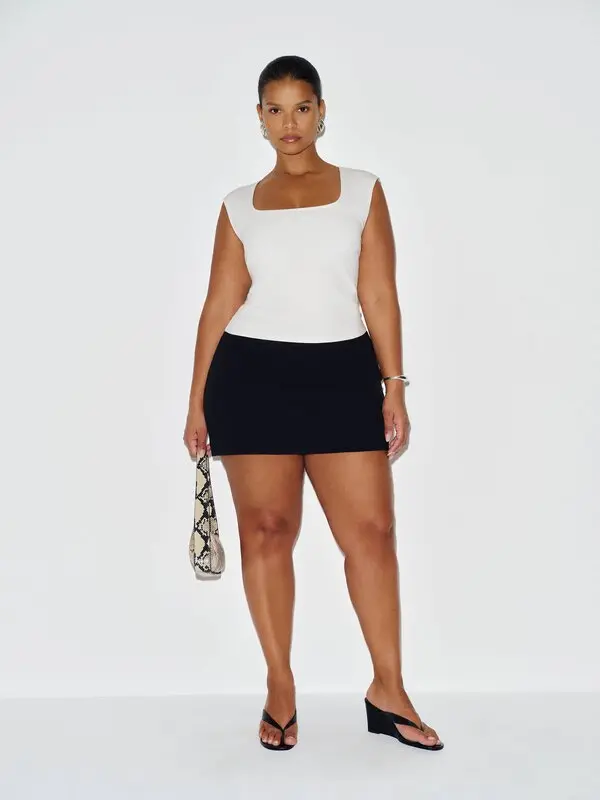 REFORMATION Carla Mini Skirt