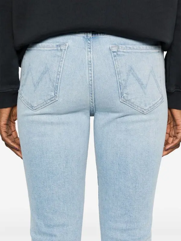 MOTHER The Mid Rise Dazzler Ankle Jeans