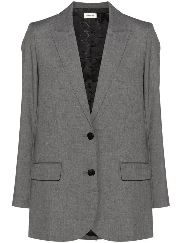Zadig&Voltaire Rhinestone-slogan Blazer