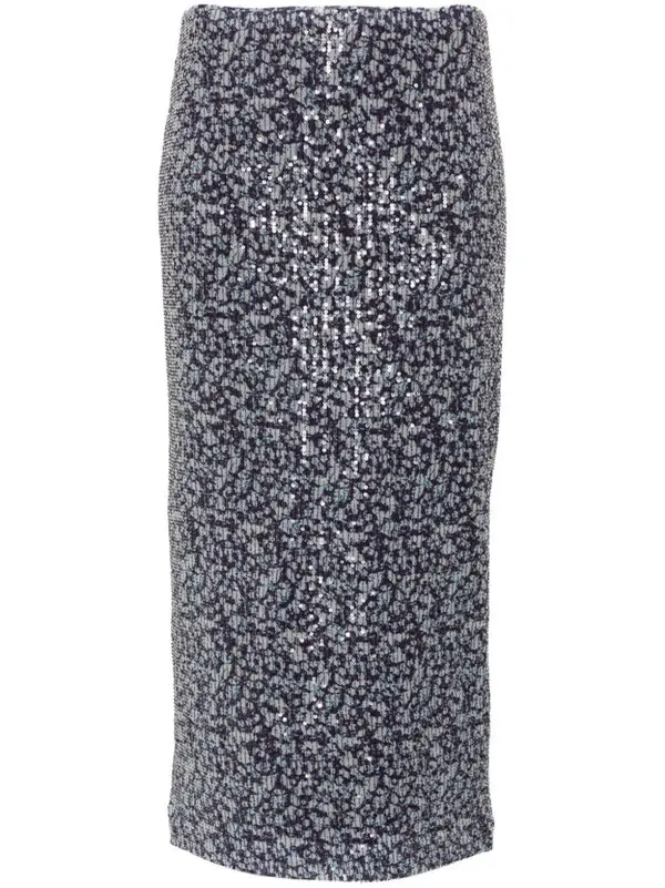 ROTATE BY BIRGER CHRISTENSEN Midi Pencil Skirt - Purple