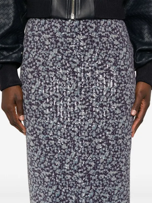 ROTATE BY BIRGER CHRISTENSEN Midi Pencil Skirt - Purple