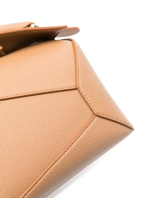 Loewe Small Puzzle Shoulder Bag - Brown