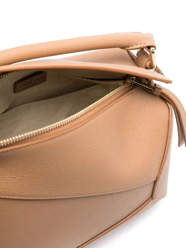 Loewe Small Puzzle Shoulder Bag - Brown