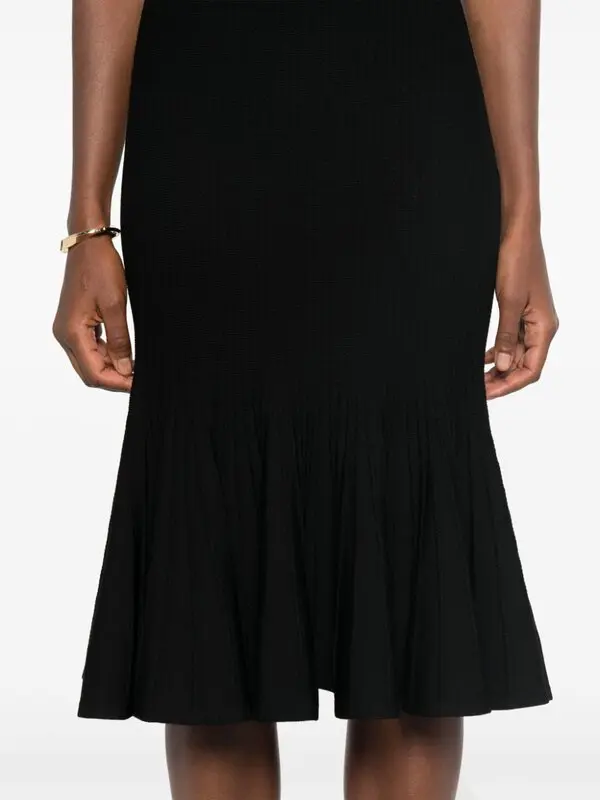 Khaite Queen Pointelle Knit Dress