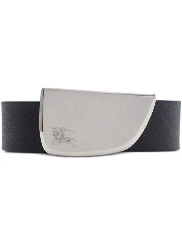 Burberry Shield Leather Belt - Black
