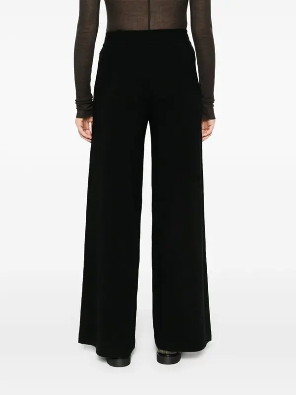 P.a.r.o.s.h Wool-cashmere Blend Trousers - Black