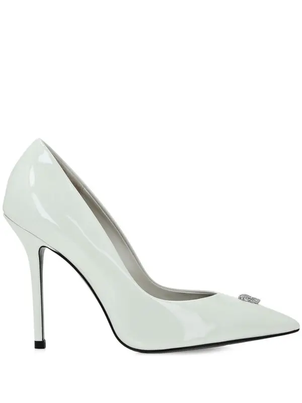 Philipp Plein Leather Decollete Pumps