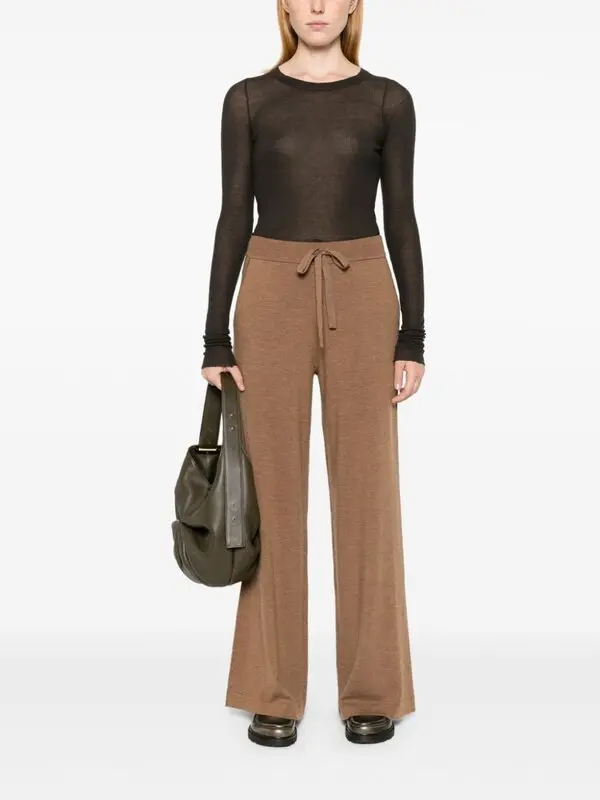 P.a.r.o.s.h Wool Trousers - Brown