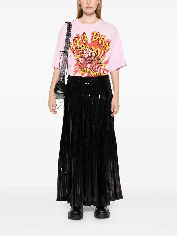 P.a.r.o.s.h Godot Maxi Skirt - Black