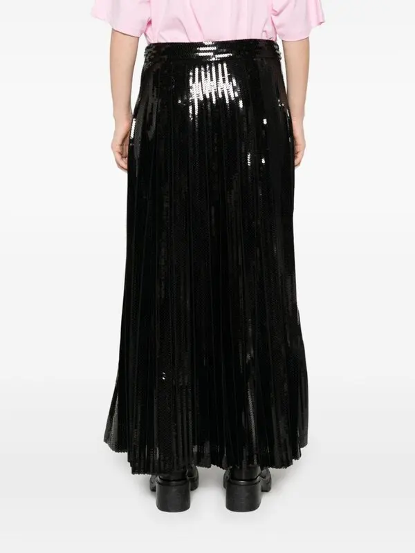 P.a.r.o.s.h Godot Maxi Skirt - Black