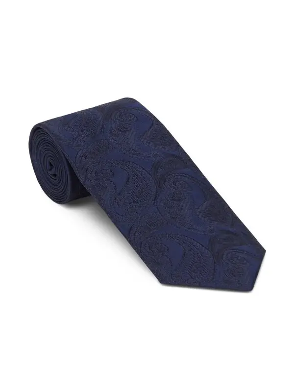 Brunello Cucinelli Jacquard Silk Neck Tie