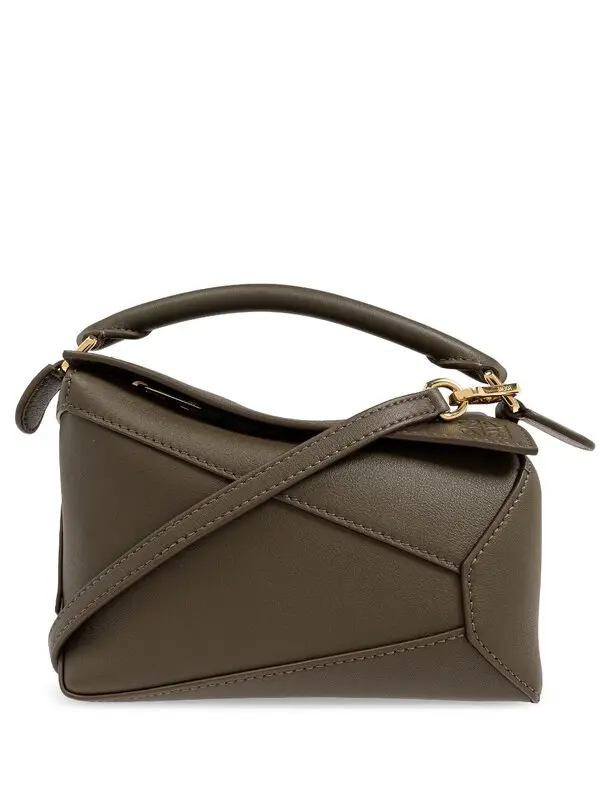Loewe Mini Puzzle Tote Bag - Green