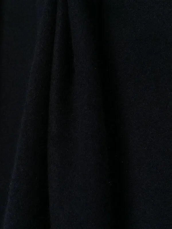 JOSEPH Brushed Ribbed-trim Scarf - Blue