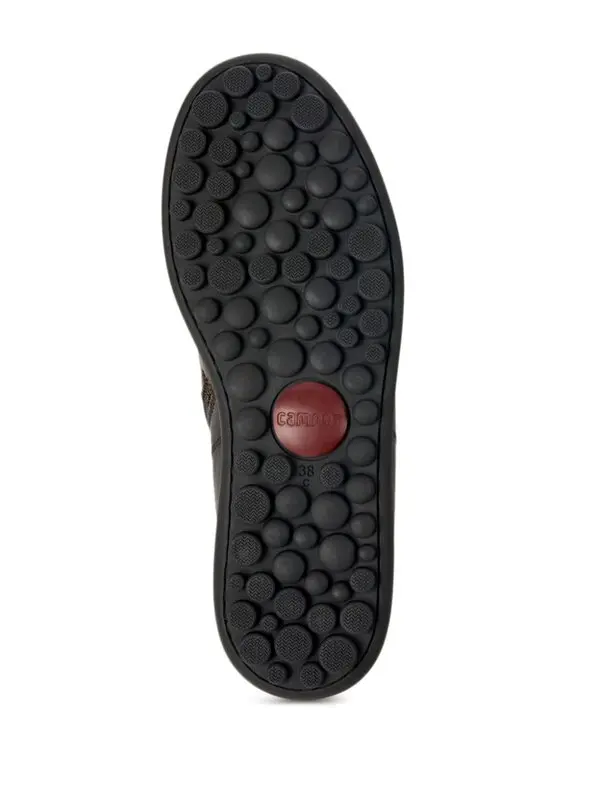 Camper Ariel Leather Boots - Brown