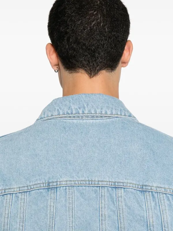 MUGLER Panelled Denim Jacket