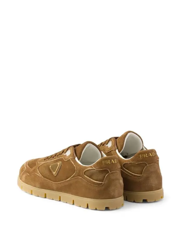 Prada Suede Sneakers - Brown