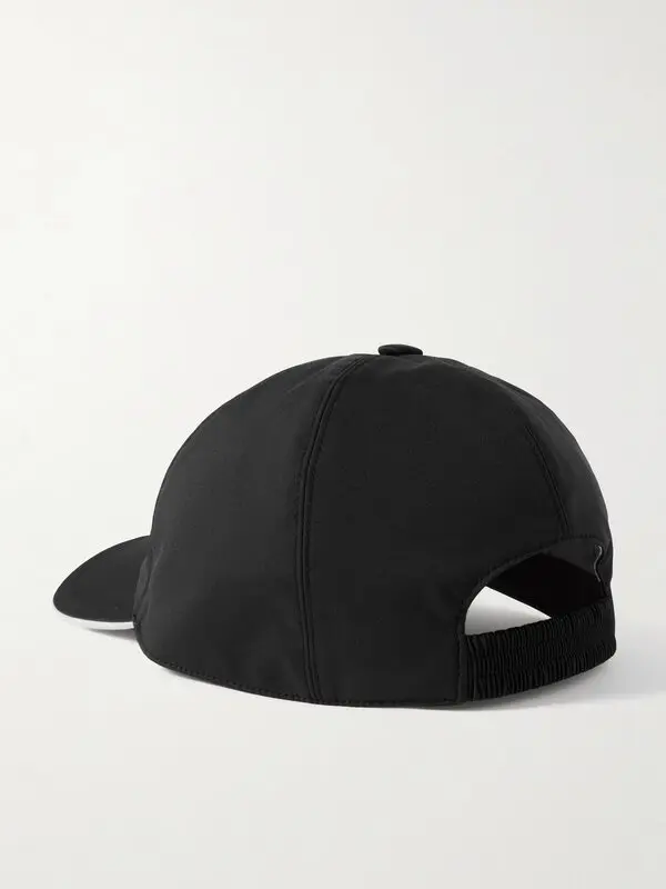 Loro Piana Logo-embroidered Storm System® Shell Baseball Cap - Gray